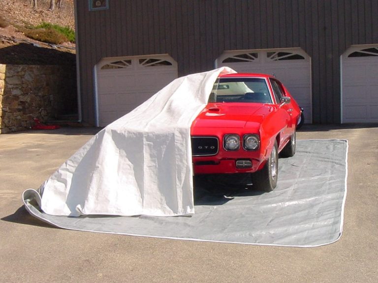 Car Pocket, Car Fabric Enclosures, 12'W x 24'L | Rhino Shelters Milford CT