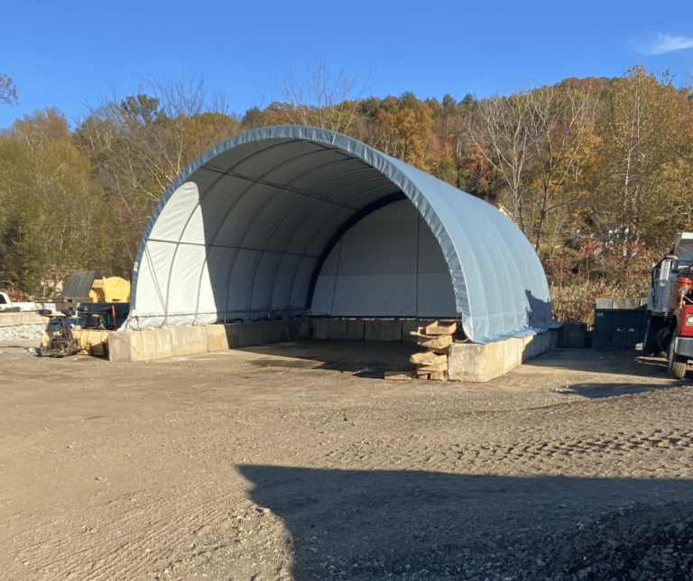 3 Car garage, Instant Garage 30 x 30 x 15, Round Style | Rhino CT