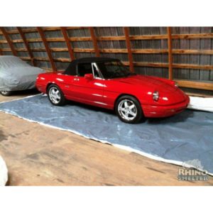 Car Pocket, Car Fabric Enclosures, 12'W x 24'L | Rhino Shelters Milford CT