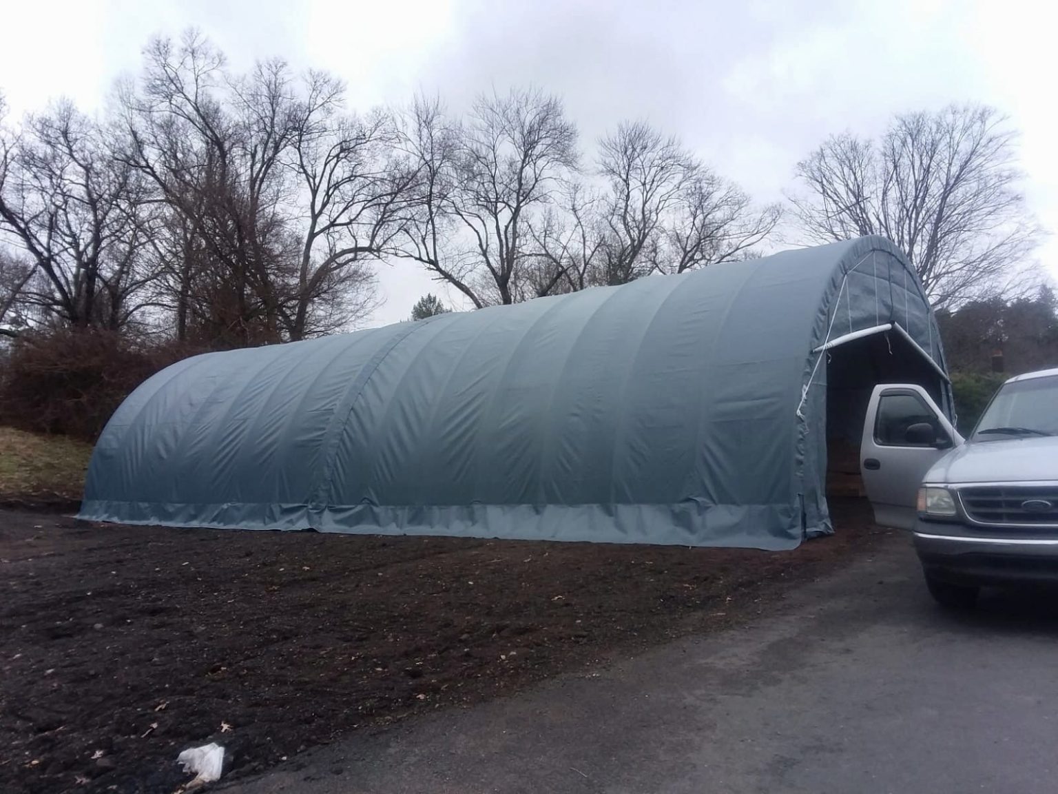 Round Style Commercial Building, Industrial Building, 30 x 40 x 15| Rhino